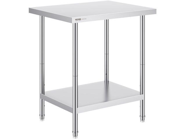 Click here for VEVOR Stainless Steel Prep Table  24 x 30 x 34 Inc... prices