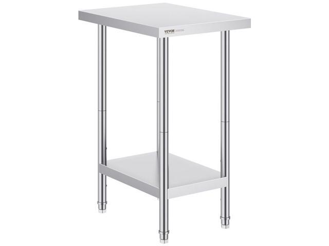 Click here for VEVOR Stainless Steel Prep Table  24 x 18 x 34 Inc... prices