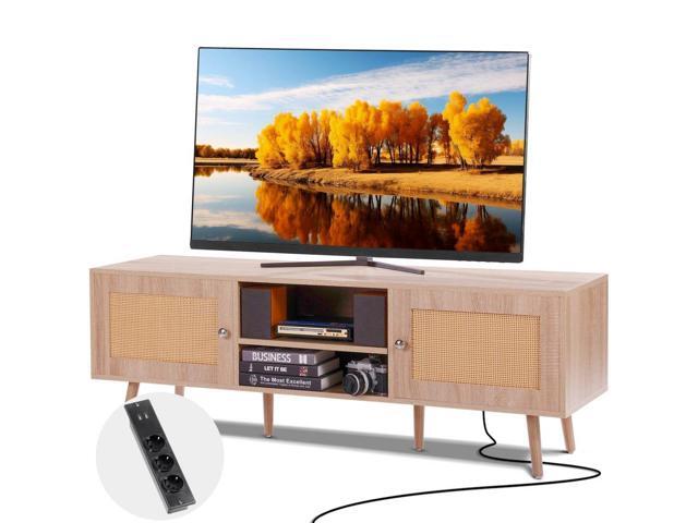 Click here for VEVOR Rattan TV Stand  Mid Century Modern TV Stand... prices