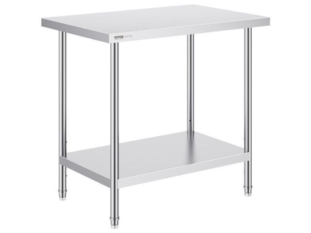 Click here for VEVOR Stainless Steel Prep Table  24 x 36 x 34 Inc... prices