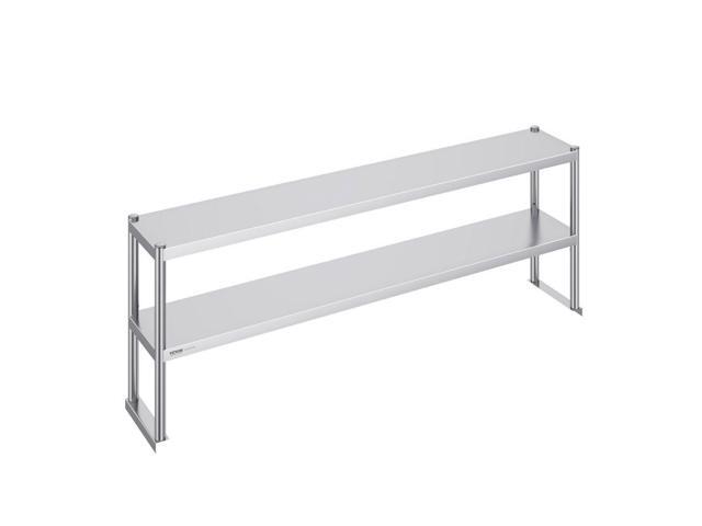 Click here for VEVOR Double Overshelf  Double Tier Stainless Stee... prices
