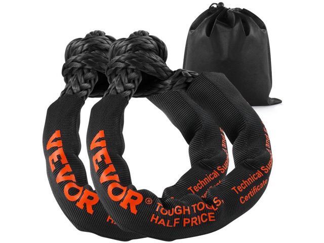 Click here for VEVOR Soft Shackle Synthetic Recovery Rope 2PCS 1/... prices