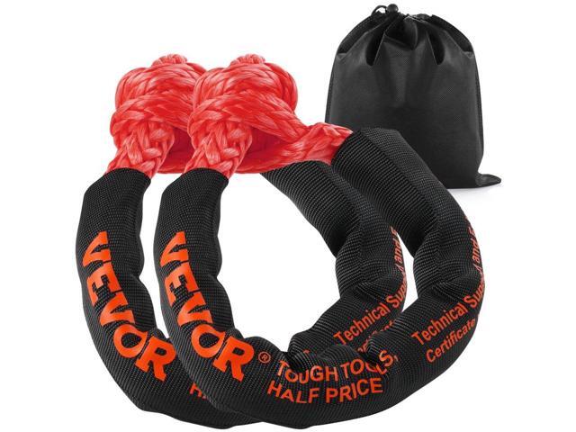 Click here for VEVOR Soft Shackle Synthetic Recovery Rope 2PCS 1/... prices