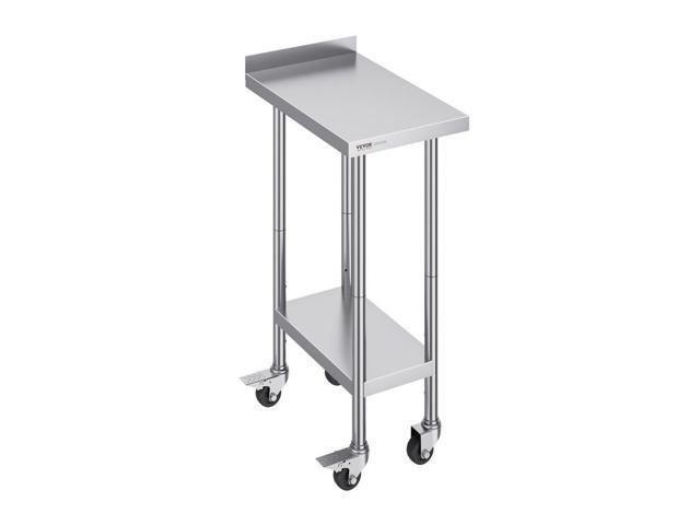 Click here for VEVOR 24 x 15 x 40 Inch Stainless Steel Work Table... prices