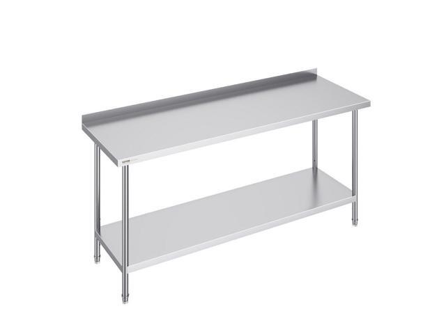 Click here for VEVOR 24 x 72 x 36 Inch Stainless Steel Work Table... prices