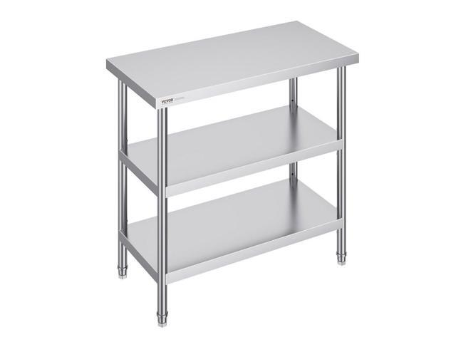 Click here for VEVOR Stainless Steel Food Prep Table  18 x 36 x 3... prices
