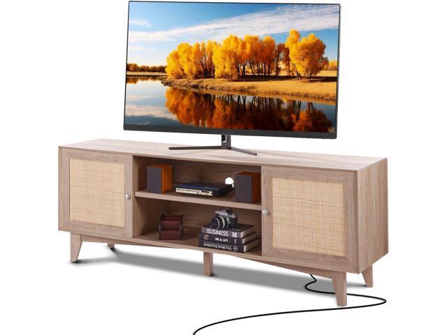 Click here for VEVOR Rattan TV Stand  Mid Century Modern TV Stand... prices