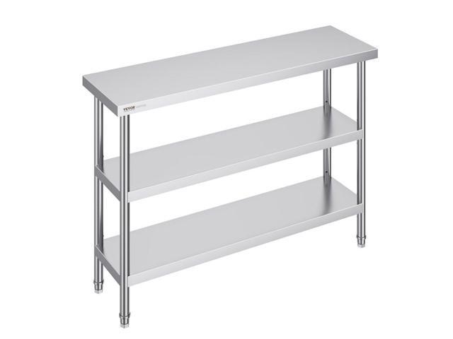 Click here for VEVOR Stainless Steel Food Prep Table  14 x 48 x 3... prices
