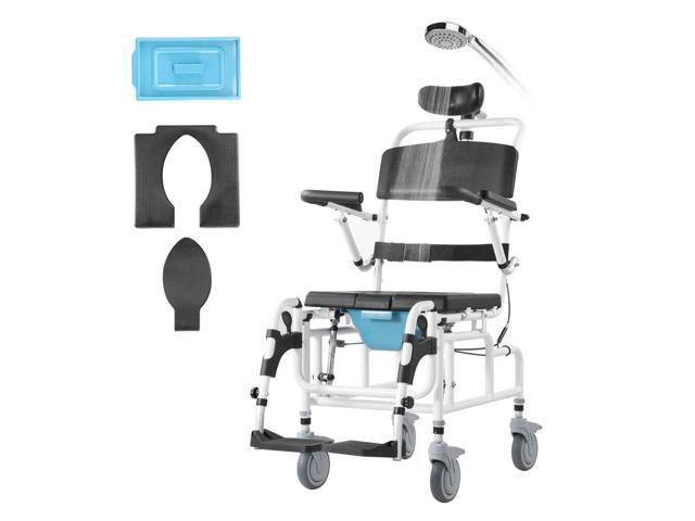 Click here for VEVOR Shower Wheelchair 17.5in Al Alloy Bathroom W... prices