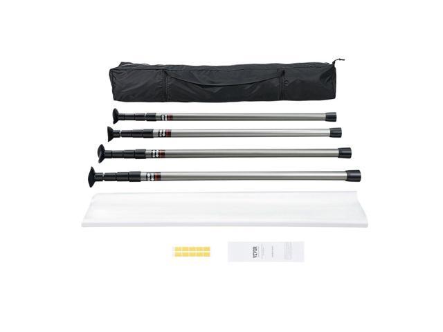 Click here for VEVOR Dust Barrier Poles 12 Ft with 4 Telescoping... prices