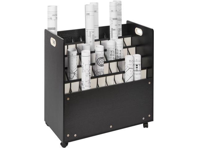 Click here for VEVOR Blueprint Roll File Holder 50 Slots Mobile W... prices