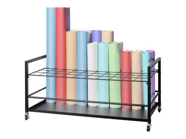 Click here for VEVOR Blueprint Storage Rack 50 Slots Mobile Roll... prices