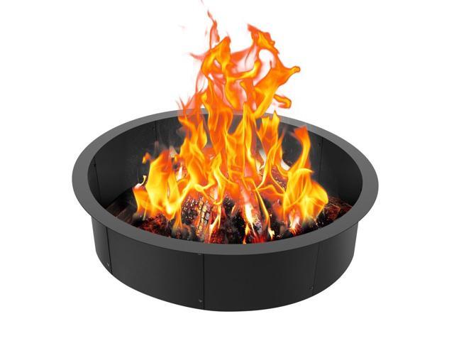 Click here for VEVOR Fire Pit Ring Round 45 Inch Outer Steel Line... prices