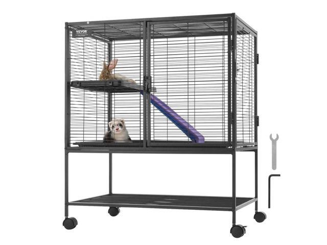 Click here for VEVOR 36 Metal Small Animal Cage 2-Tier Rolling Fe... prices