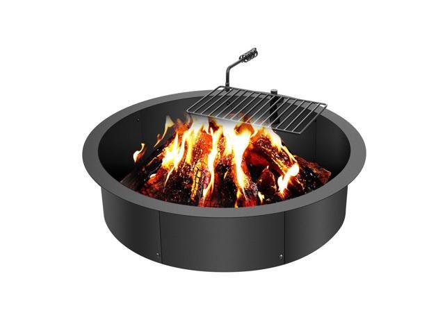 Click here for VEVOR Fire Pit Ring w/ BBQ Fire Ring 35 Inch Outer... prices