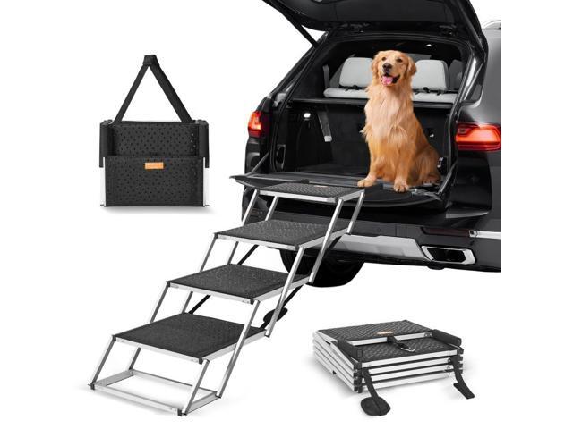 Click here for VEVOR Dog Stair for Cars 4-step Folding Dog Steps... prices