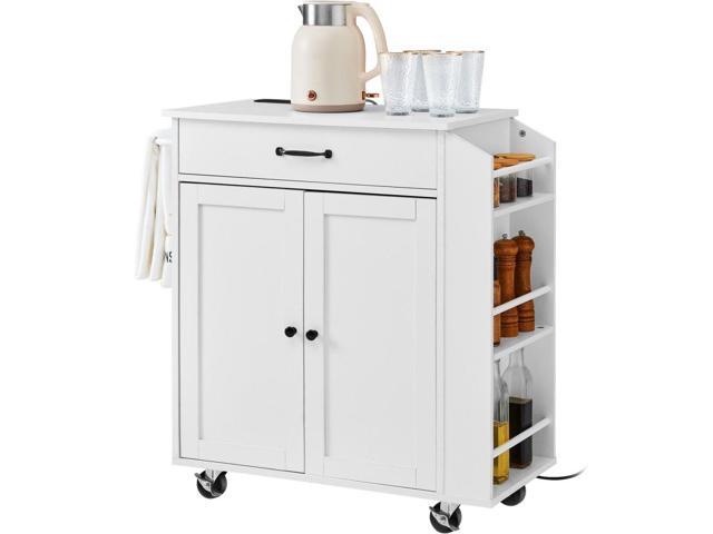 Click here for VEVOR Kitchen Island Cart Rolling Storage Cabinet... prices