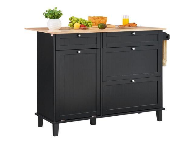 Click here for VEVOR Kitchen Island Cart Storage Cabinet Serving... prices