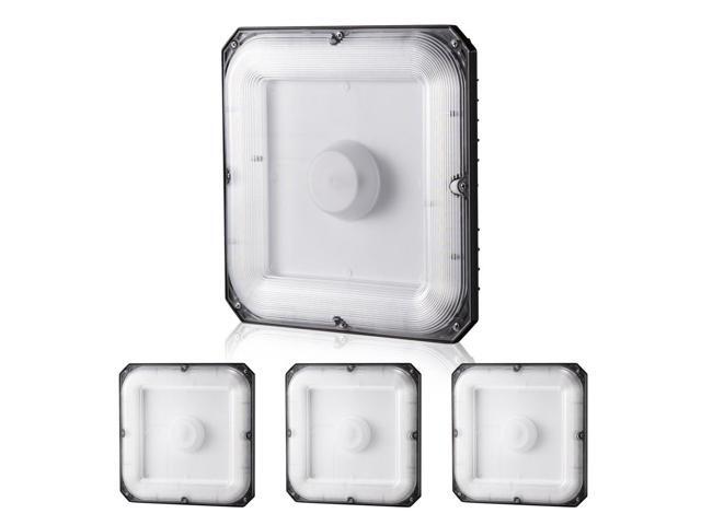 Click here for VEVOR 4 Pack LED Canopy Lights 80W 8800LM 5000K Da... prices