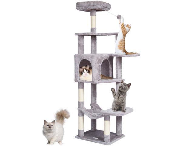 Click here for VEVOR Cat Tree 60.6 Cat Tower with Cat Condo Sisal... prices