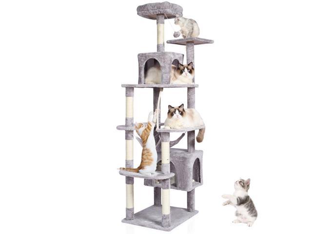 Click here for VEVOR Cat Tree 72 Cat Tower with 2 Cat Condos Sisa... prices