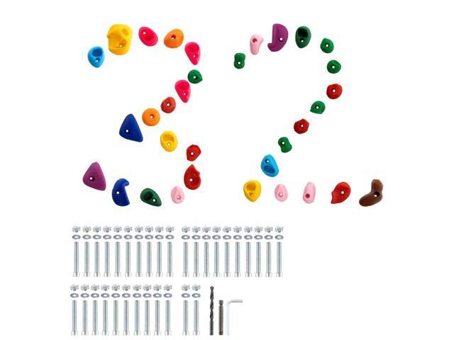 Click here for VEVOR 32 Rock Climbing Holds Climbing Rocks Rock W... prices