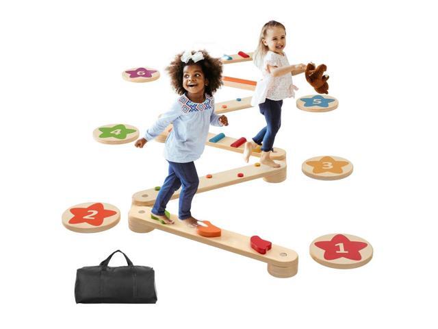 Click here for VEVOR Kids Balance Beam Stepping Stones Gym Obstac... prices
