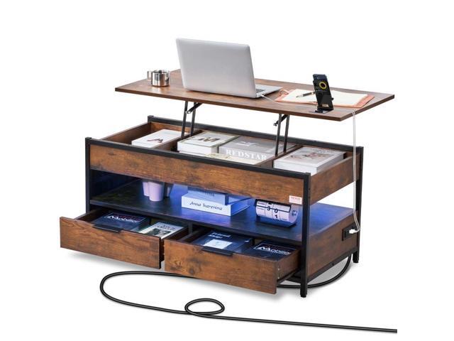 Click here for VEVOR Lift Up Coffee Table  39.4 in Rectangle Coff... prices