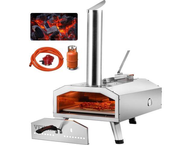 Click here for VEVOR 12 Outdoor Pizza Oven Portable Pellet/Gas Pi... prices