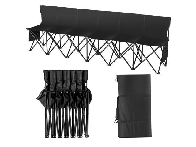 Click here for VEVOR 6 Seat Portable Folding Sport Bench Outdoor... prices
