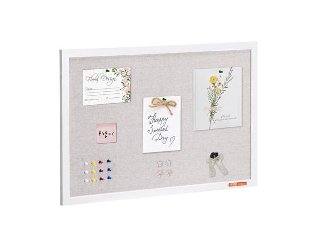 Click here for VEVOR 30x20 White Cork Board with Linen Surface St... prices