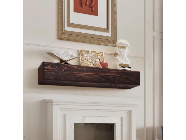 Click here for VEVOR Fireplace Mantel Wood Shelf Floating Rustic... prices