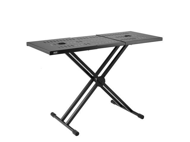 Click here for VEVOR Portable DJ Table with Double-X Braced Keybo... prices