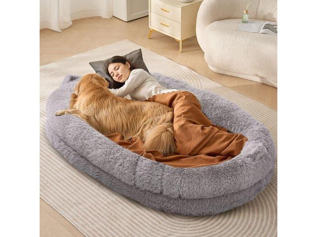 Click here for VEVOR Human Dog Bed 72x48x10in Large Human Size Do... prices