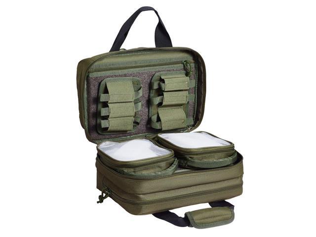 Click here for VEVOR Range Bag for 2 Pistols Tactical Gun Bag 2 B... prices