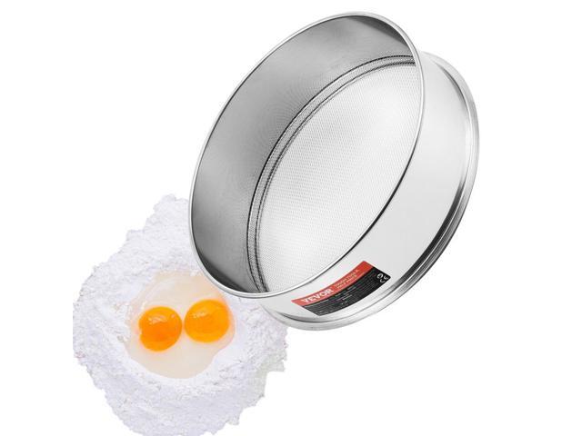 Click here for VEVOR Flour Sieve Fine Mesh Stainless Steel 10 Mes... prices
