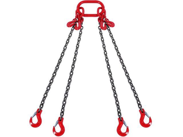 Click here for VEVOR 1/4 x 5 Chain Sling 4 Legs G80 Lifting Chain... prices