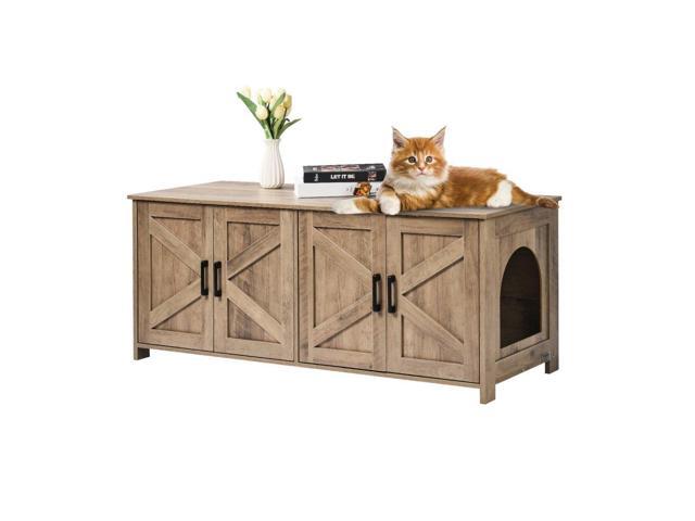 Click here for VEVOR Cat Litter Box Enclosure Wooden Litter Box F... prices