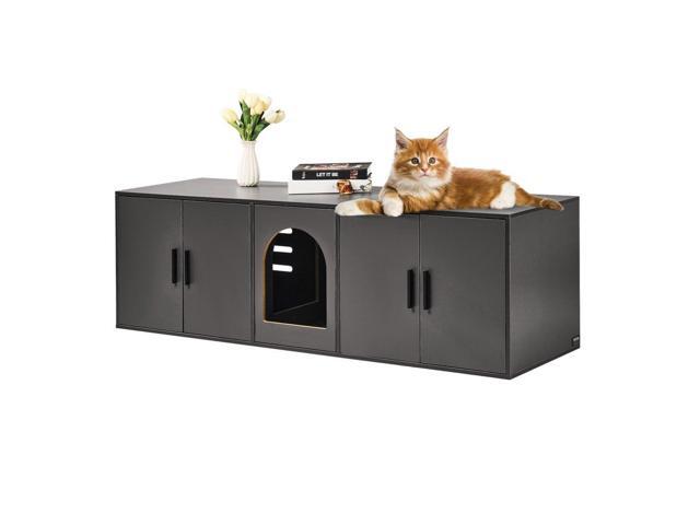 Click here for VEVOR Cat Litter Box Enclosure Wooden Litter Box F... prices