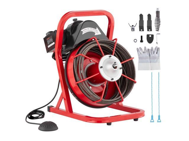 Click here for VEVOR Drain Cleaner Machine Drain Auger 50FT x 3/8... prices