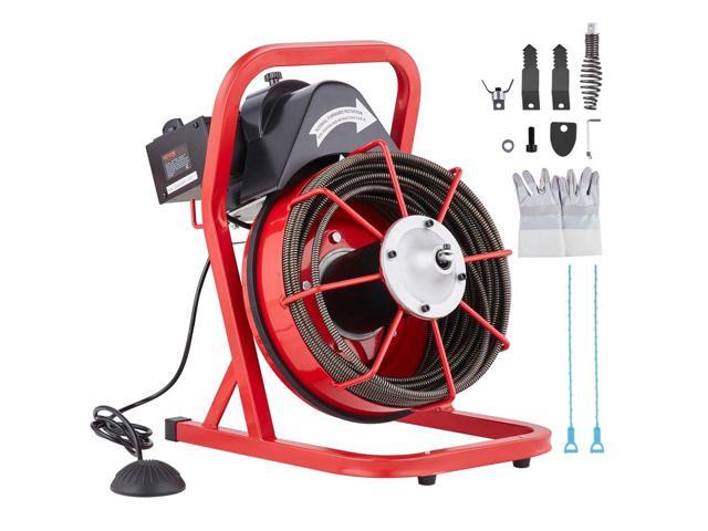 Click here for VEVOR Drain Cleaner Machine Drain Auger 75FT x 3/8... prices