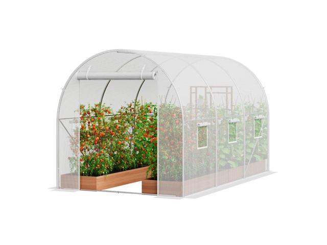 Click here for Walk-in Tunnel Greenhouse  9.6x6.4x6.2 ft Hoop Hou... prices