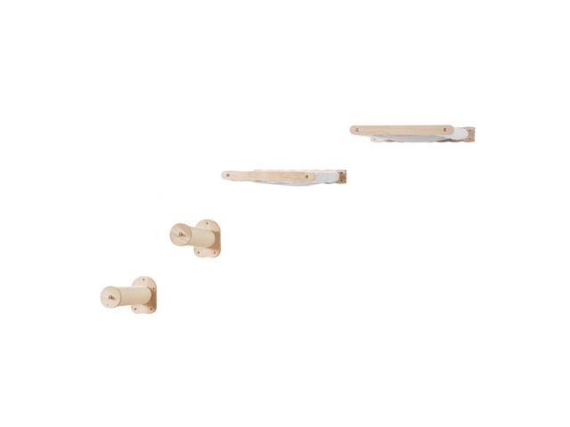 Click here for VEVOR Wall Mounted Cat Shelves with 2 Jumping Post... prices