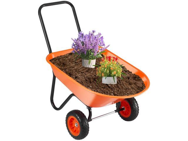 Click here for VEVOR Wheelbarrow Cart  5 Cu. Ft. Load & 397 lbs C... prices