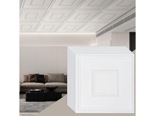 Click here for VEVOR Ceiling Tiles 12-Pack 24 x 24 in PVC Easy In... prices