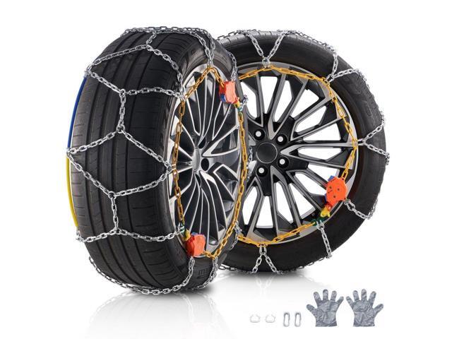 Click here for VEVOR Auto Tightening Snow Chains Diamond Mesh Ant... prices