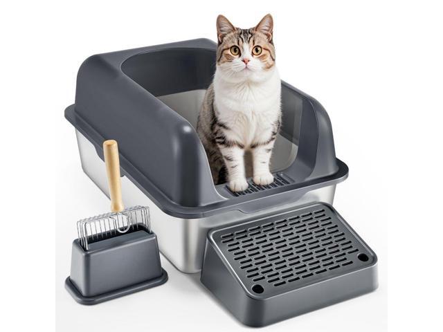 Click here for VEVOR 6 in Deep Cat Litter Box Odor-Free Litter Bo... prices