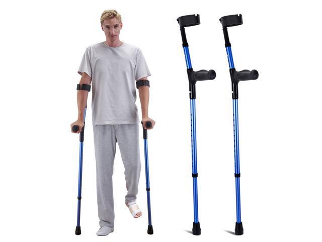 Click here for VEVOR Forearm Crutches Aluminum Walking Crutches w... prices