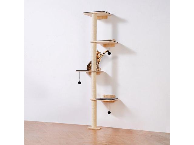 Click here for VEVOR Wall Mounted Cat Shelves Tree with Platform... prices