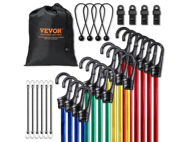 Click here for VEVOR 32 Pcs Bungee Cords Set 8 mm Heavy Duty Bung... prices